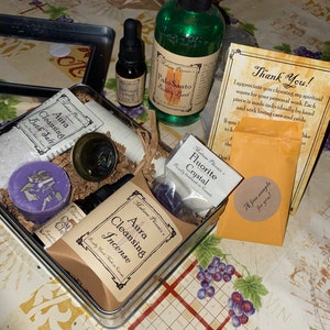 Aura Cleansing Spell Kit - Etsy