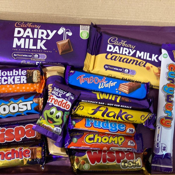 Personalised Mars Chocolate Bar Sweet Gift Box Hamper Selection ...