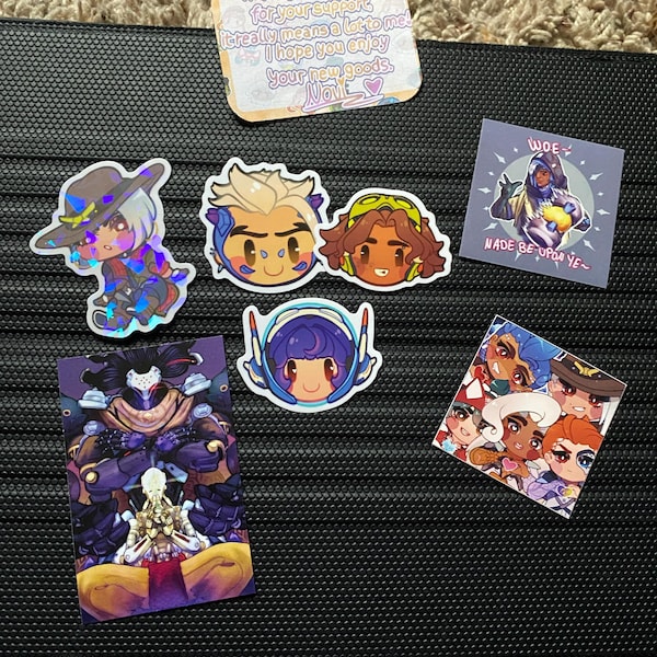 Overwatch - Support Stickers - Etsy