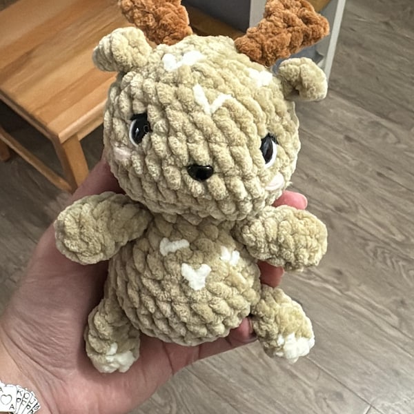 Crochet PATTERN Deer, Amigurumi Tutorial PDF in English - Etsy