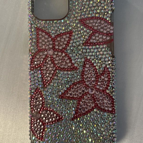Bling Out Phone Cases Rhinestone With Design Pattern Make on Hard/soft ...