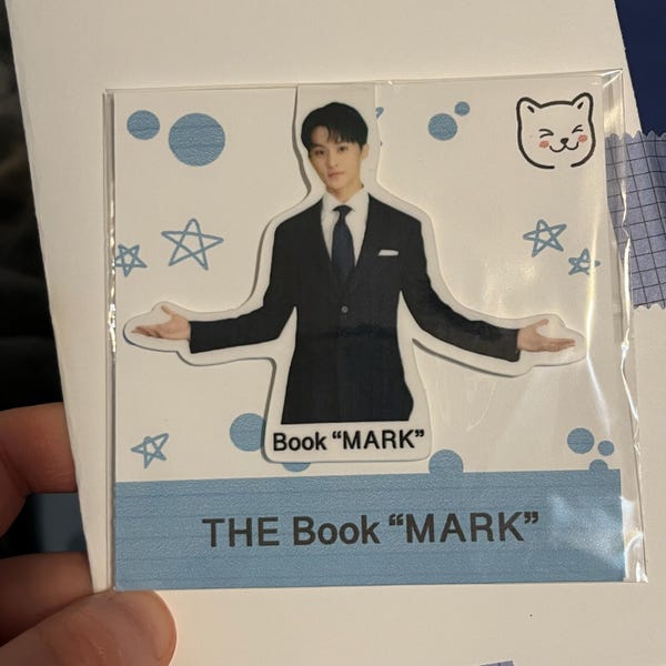 Mark Lee Magnetic Bookmark - Etsy