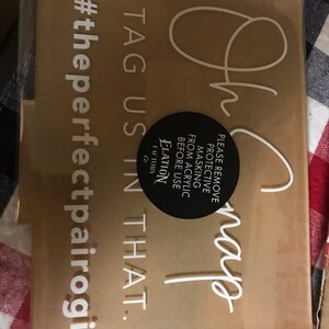 Oh Snap Tag Us in That Social Media Sign Add Your Custom - Etsy