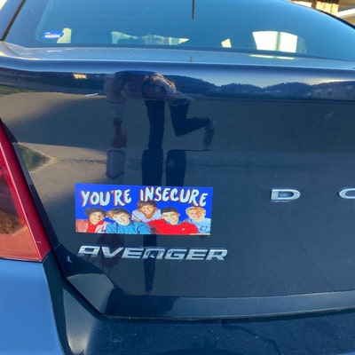 You're Insecure Bumper Sticker & Car Magnet - Etsy
