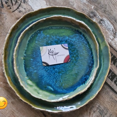 Dinner Plate Modern Ceramic Plates Handmade Ceramics Modern - Etsy