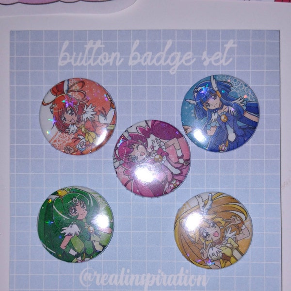 Utena Cute Button Badge Set - Etsy