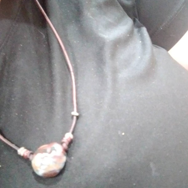 Aroma Therapy Necklace Essential Oil Diffuser Earthy Boho Sea Turtle ...