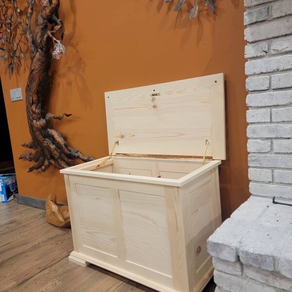 Child's Rocking Chair, Unfinished Pine W/hearts - Etsy