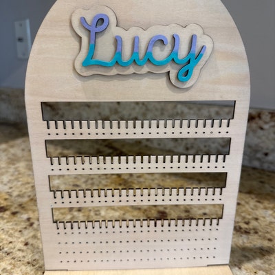 Large Farmhouse Riser, Table Riser With Feet, Tall Wood Shelf, Wooden ...