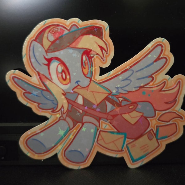 Mail Pony Vinyl Sticker - Etsy