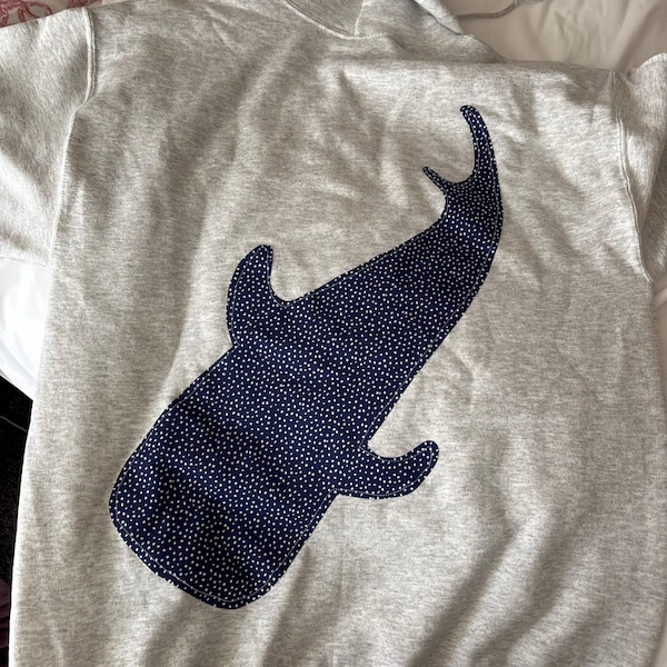 Whale Shark Hoodie | Blue Sewn Fabric | Beachy | Coastal Cove | See ...