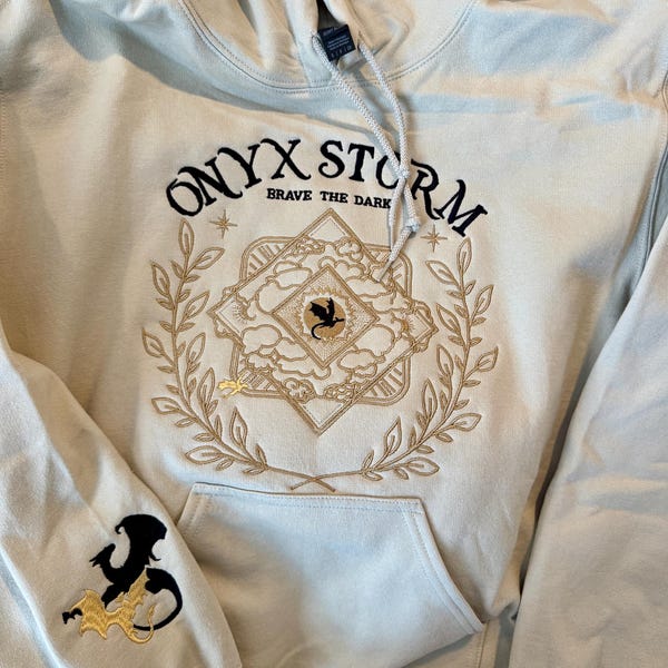 EMBROIDERED Ridoc Patch Sweatshirt Xaden Riorson Fourth Wing Merch ...