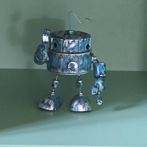 Robot. Green 318 Block Bot. Limited Edition. - Etsy