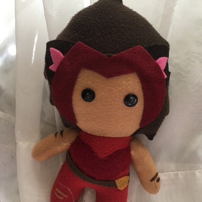 She-ra Princess of Power She-ra Adora Catra Fleece Plush Dolls - Etsy