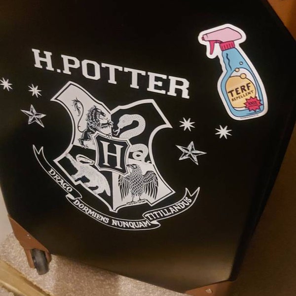 TERF Repellent Sticker Anti Terf Vinyl Sticker Transgender Pride Laptop ...