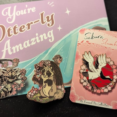 Joanna the Goanna Enamel Pin - Etsy