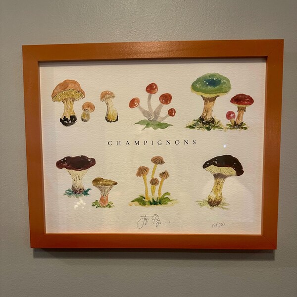 Anna Solid Color Frame- Choose Your Size/color- Narrow Frame - Handmade ...