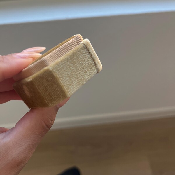 Velvet Ring Box by Caitlyn Minimalist • Dainty Engagement, Wedding Ring ...