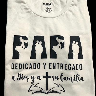 Dia Del Padre SVG and PNG, Papá Cristiano Entregado a Dios Y Su Familia ...