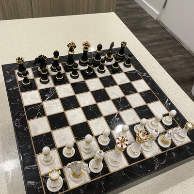 Luxury Chess Game Sets Chess With Storage Personalized - Etsy