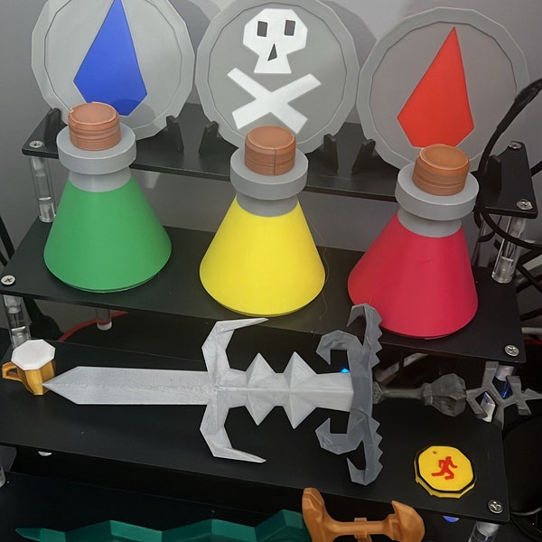 Runescape Marks of Grace Coasters Set of 5 With Holder Runescape Gift ...