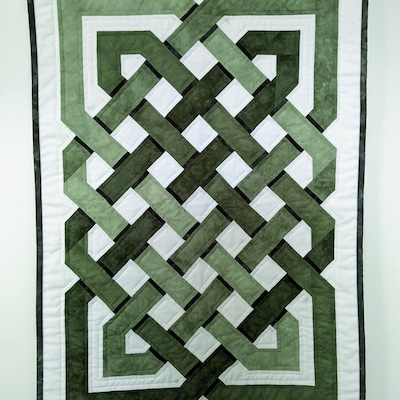 Large Celtic Weave Quilt Pattern PDF File to Download - Etsy