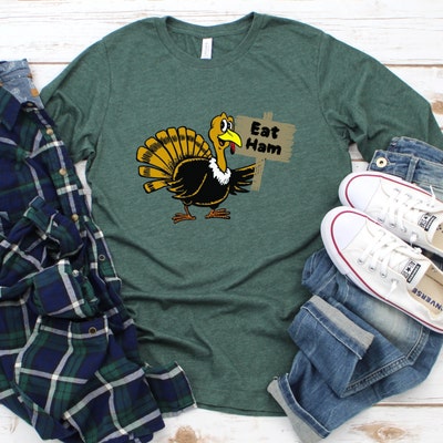 Bella Canvas 3501 Heather Forest Unisex T-shirt Mock up Long - Etsy