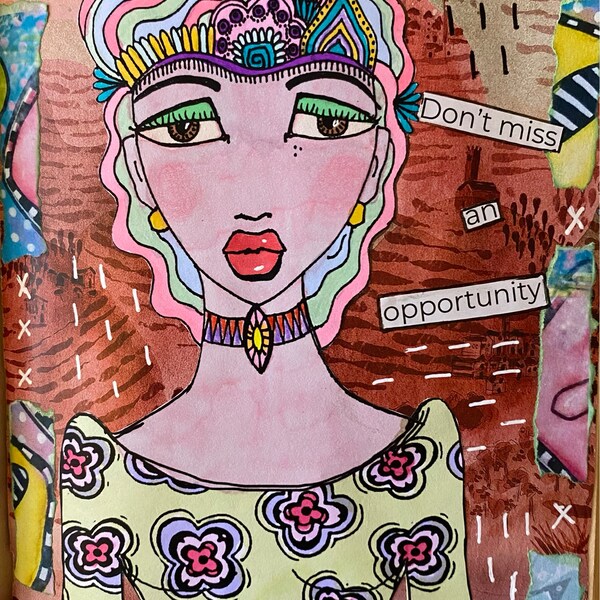 Pokey Out Page Borders (borders That Peek Out the Top of Your Journal ...