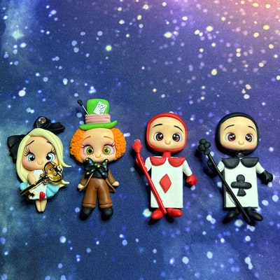 Alice Clay Doll Clays for Bows Clay Doll, Clay Dolls, Bow Centerpieces ...