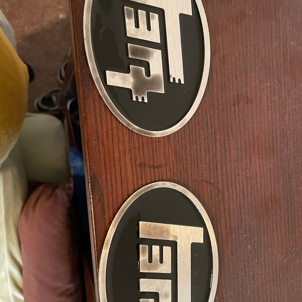 TEQ Custom Emblem, TEQ Logo, TEQ Auto Decor, Oval 90x130mm - Etsy