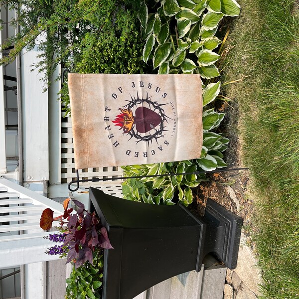 Sacred Heart of Jesus Banner, Devotion to the Most Sacred Heart, the ...