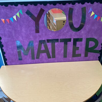 Bulletin Board Letters-you Matter-classroom Decor - Etsy