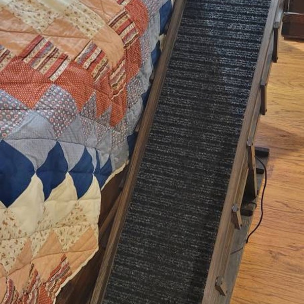 Foldable Pet Ramp With Ribbed Carpet | Side Rails | Front Rail - Etsy