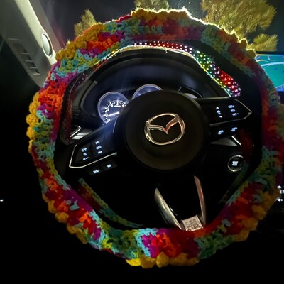 Neon Reflective Cardigan/rave Wear/hexagonal Cardigan/crochet Handmade ...