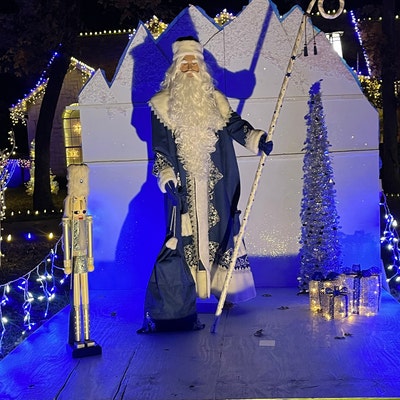 Santa Claus Frosty Handmade High-quality Christmas Costume Set - Etsy