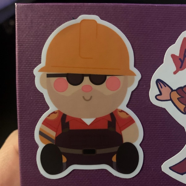 Team Fortress 2 - Plushie Stickers/decals - Etsy