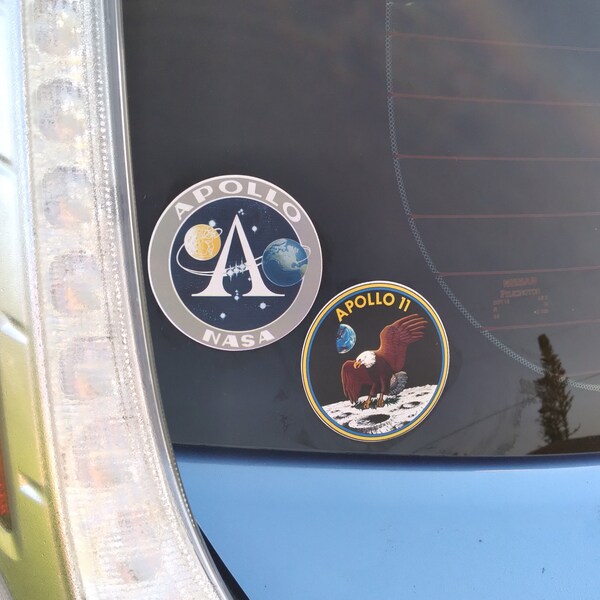 NASA Logo Vinyl Sticker- Round 3 Inch Diameter - Etsy