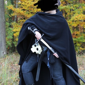 Cape, Poncho, Cape, Coat, Medieval Cloak, Cape, Middle Ages, Bordeaux ...