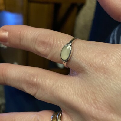 Silver Swirl Ring / Long Scroll Ring / Long Finger Heavy Swirl / Silver ...