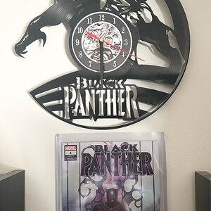 Iron Man Vinyl Record Clock, Marvels Superhero, Iron Man Wall Art ...