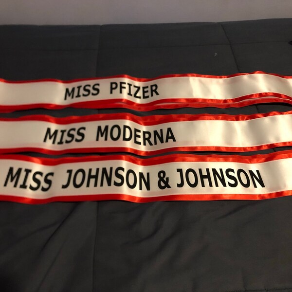 Blank Sash Any Color W/free Sample,& Fastener 3" X 72" Complete Wrap ...