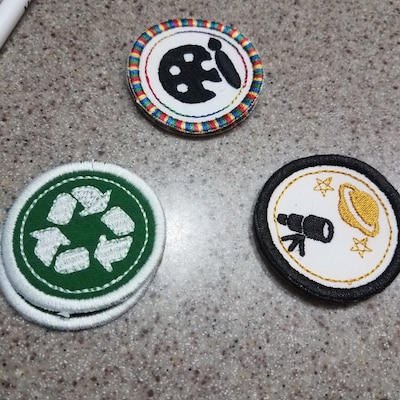 2 Art Merit Badge Custom Made - Etsy