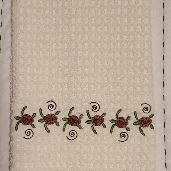 Sea Turtle Border - Machine Embroidery Design, Sea Turtles Embroidery ...