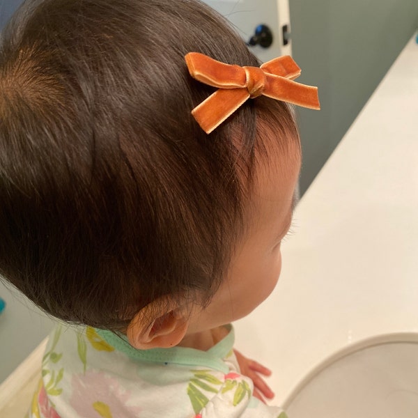 Mini Velvet Bows - 2.5 Inch - Etsy