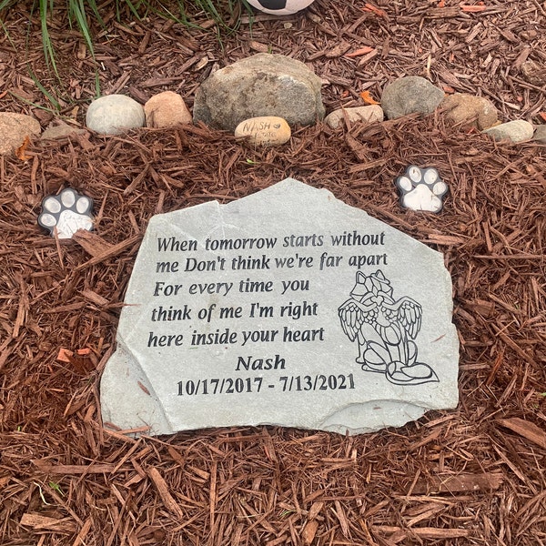 Engraved Stones, Stone Engraving, Garden Stone, Family Stone, Address ...