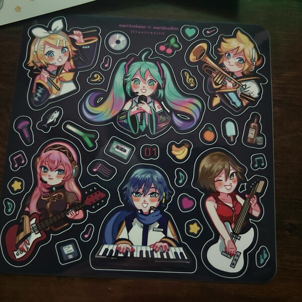 Sonic Friends 6x6 Sticker Sheet - Etsy