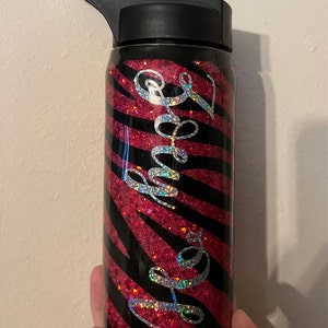 Custom 40oz Authentic Leopard Print Bling Stanley Quencher Choose Color ...