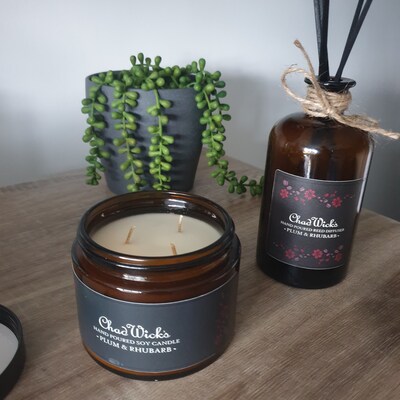 Pink Pepper Amber Glass Reed Diffuser 250/500ml - Etsy