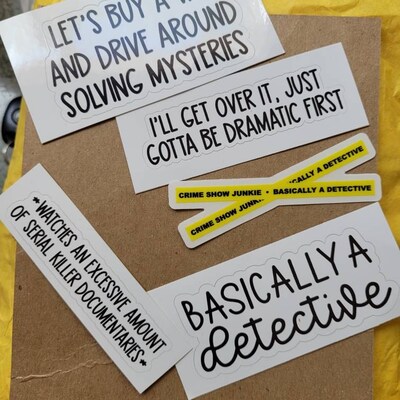 I'll Get Over It, Just Gotta Be Dramatic First Sticker, Funny Dramatic ...