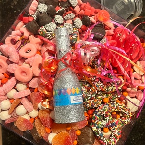 Personalized Acrylic Candy Box College, Sorority, Free Shipping - Etsy